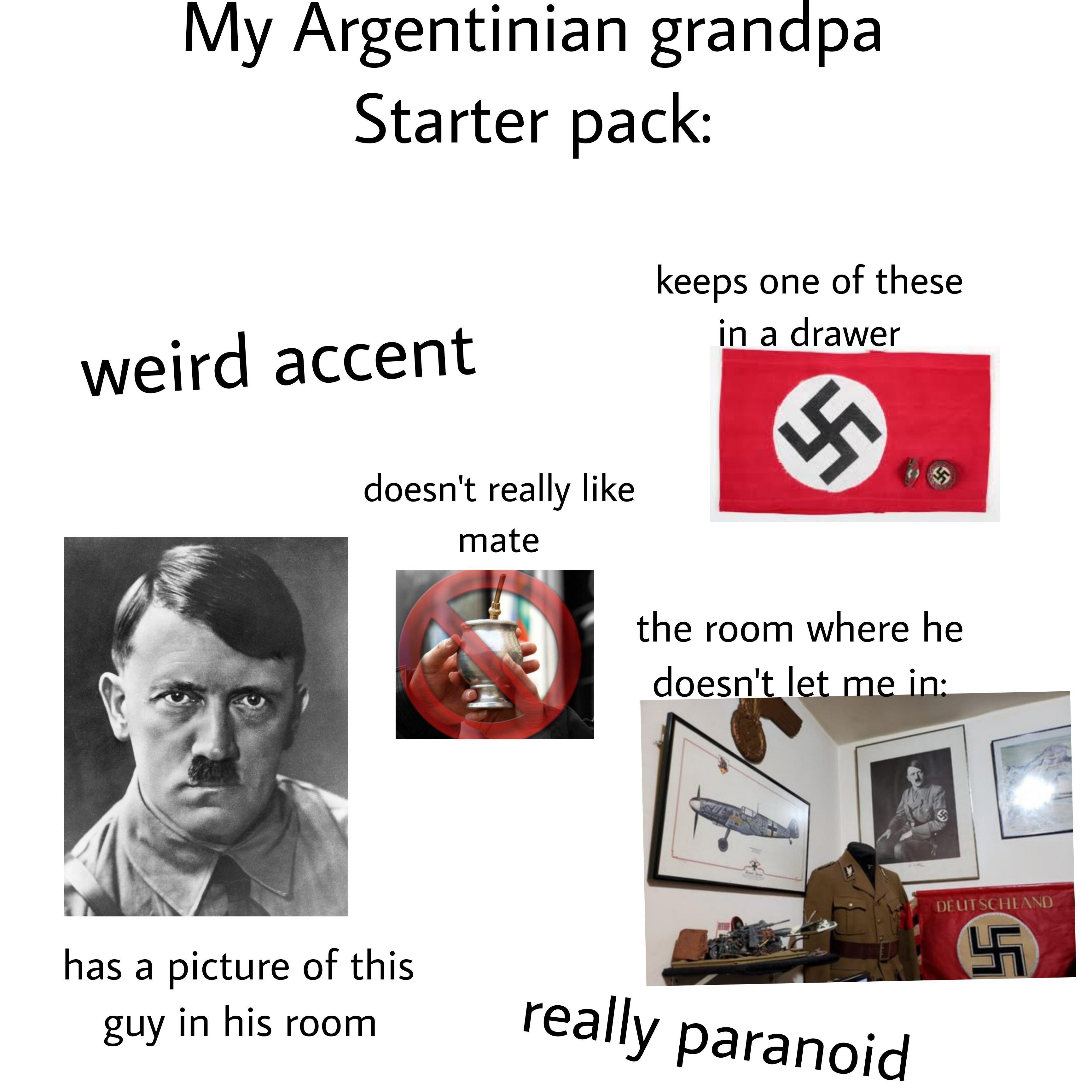 my Argentinian grandpa Starter pack | /r/starterpacks | Starter Packs ...