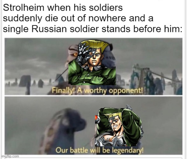A worthy adversary at last! | /r/ShitPostCrusaders/ | JoJo's Bizarre ...