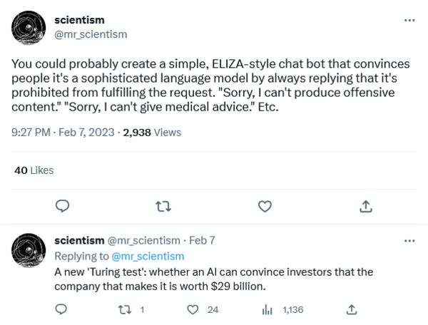 A new Turing test | ChatGPT | Know Your Meme