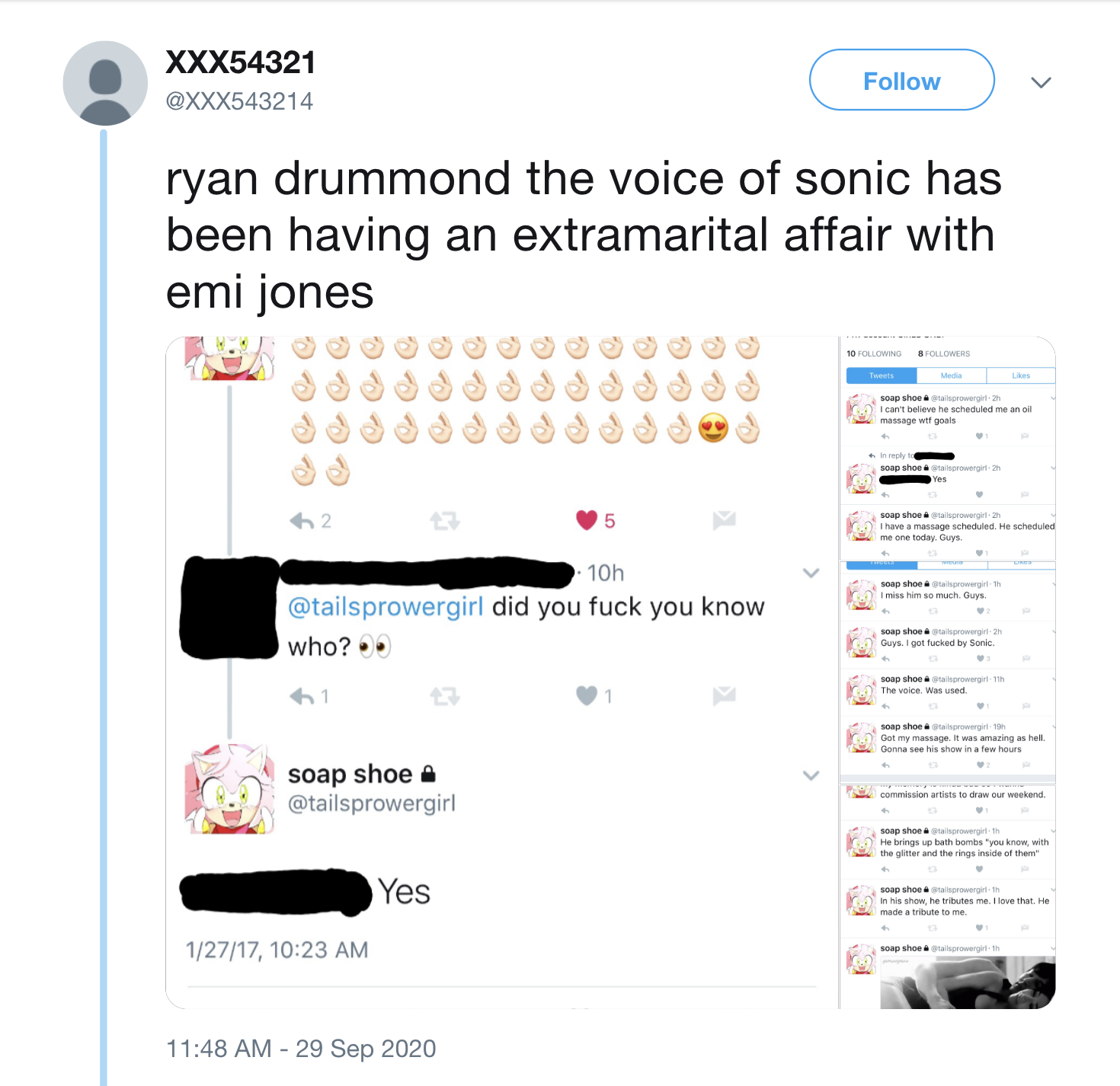 Ryan Drummond and Emi Jones Sex Rumor Memes | Ryan Drummond and Emi ...