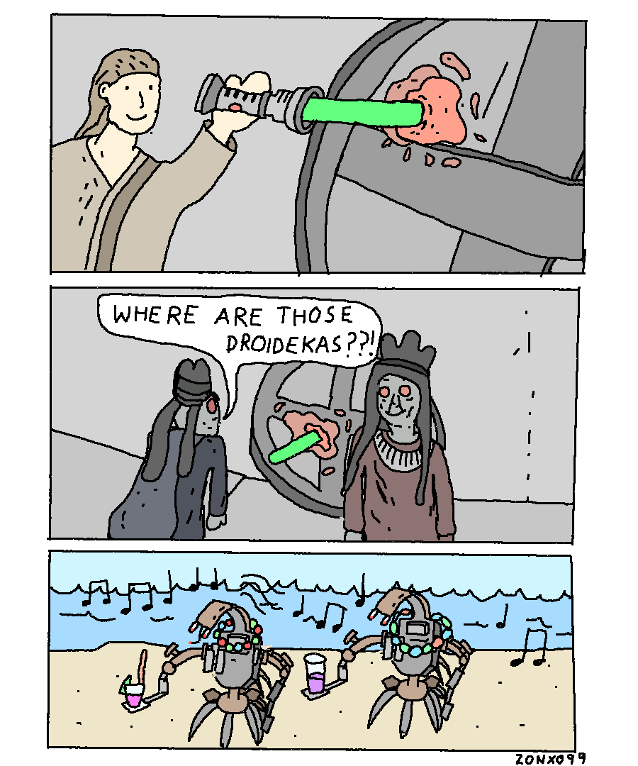 i love droidekas, hope theyre doing well [oc] | /r/PrequelMemes ...