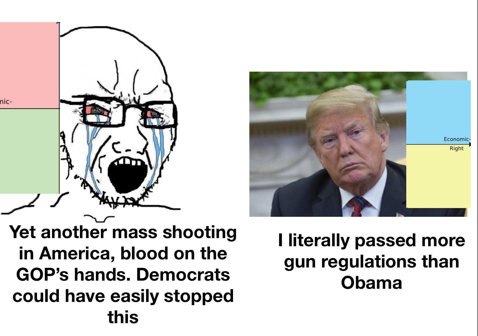 I’m not really a Trump guy but.. | /r/PoliticalCompassMemes | Political ...