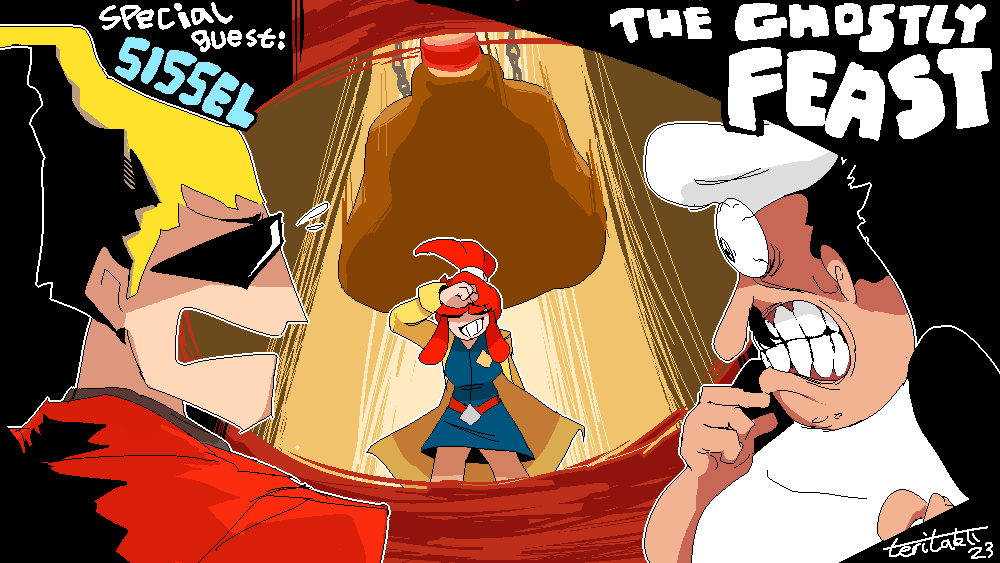 The Ghostly Feast | Pizza Tower 'Special Guest' Fanart | Know Your Meme
