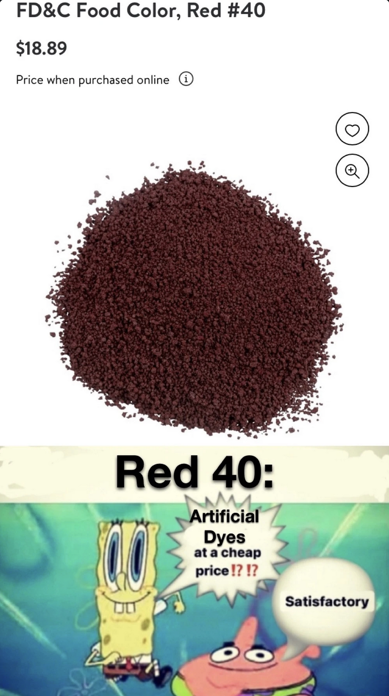 Red 40 Dye | Red 40 Food Dye | Know Your Meme