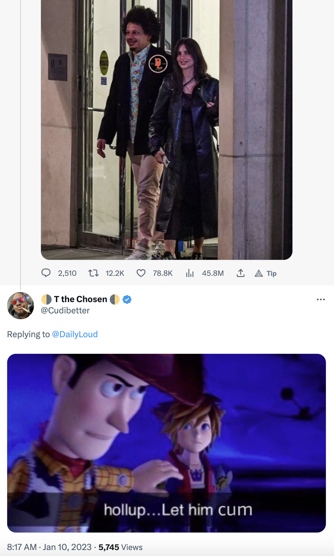 Eric Andre EmRata Meme | Eric André and Emily Ratajkowski Dating | Know ...