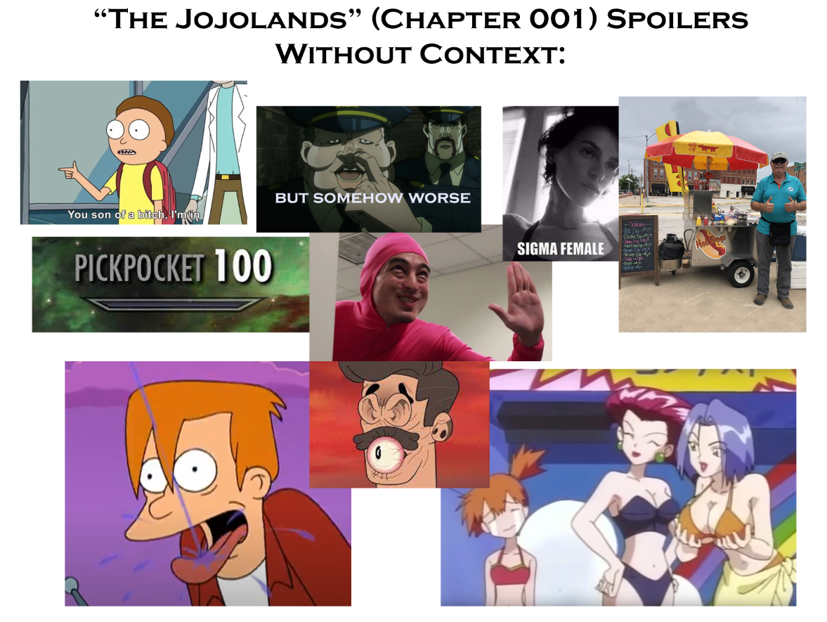 Jojolands Chapter 1 Spoilers Without Context | JoJo's Bizarre Adventure ...