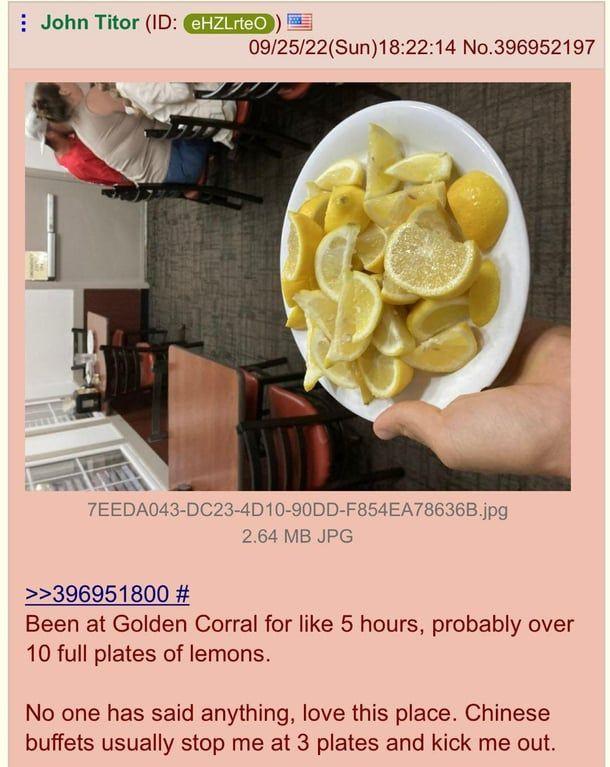 anon loves golden corral | /r/Greentext | Greentext Stories | Know Your ...