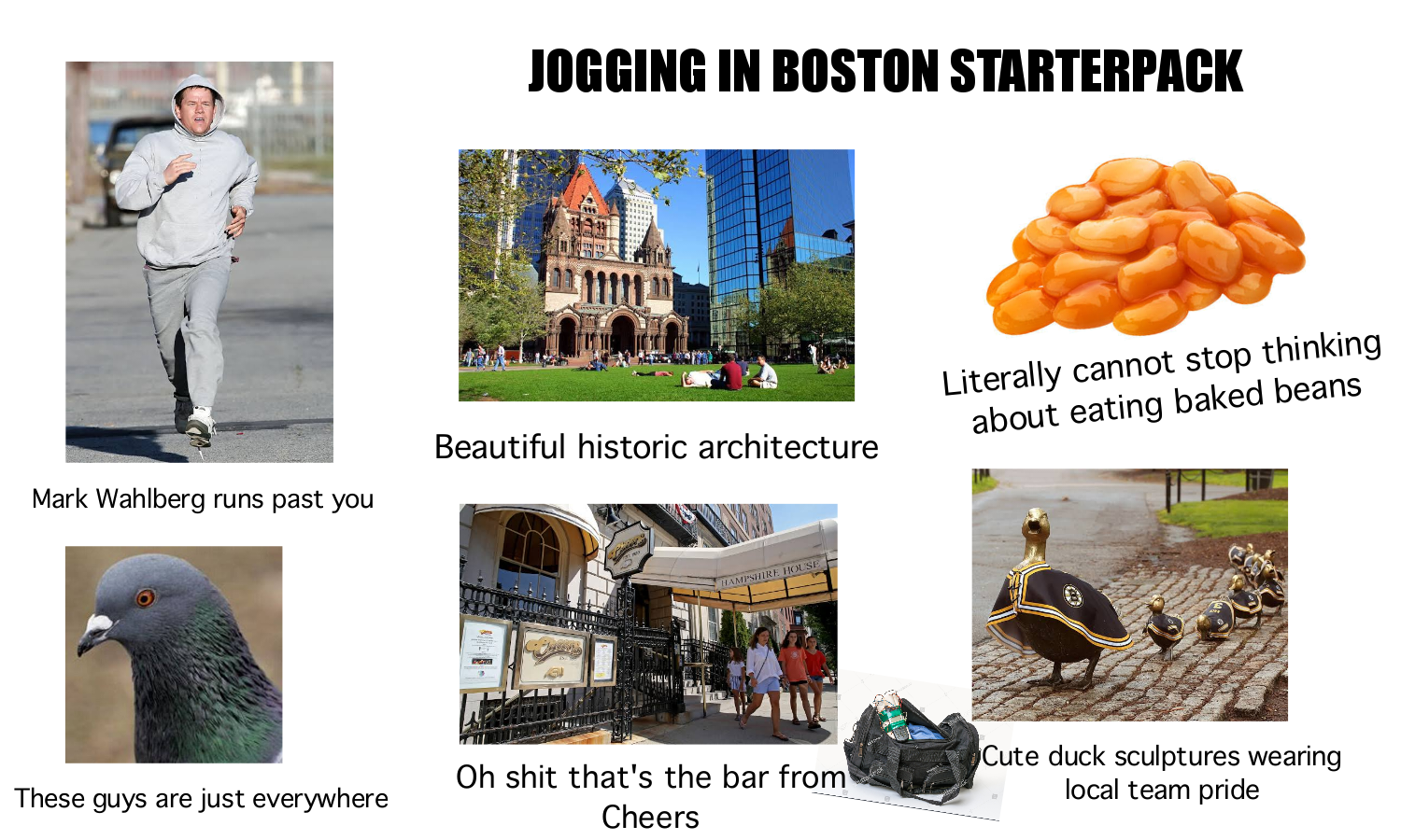 Jogging in Boston starterpack | /r/starterpacks | Starter Packs | Know ...