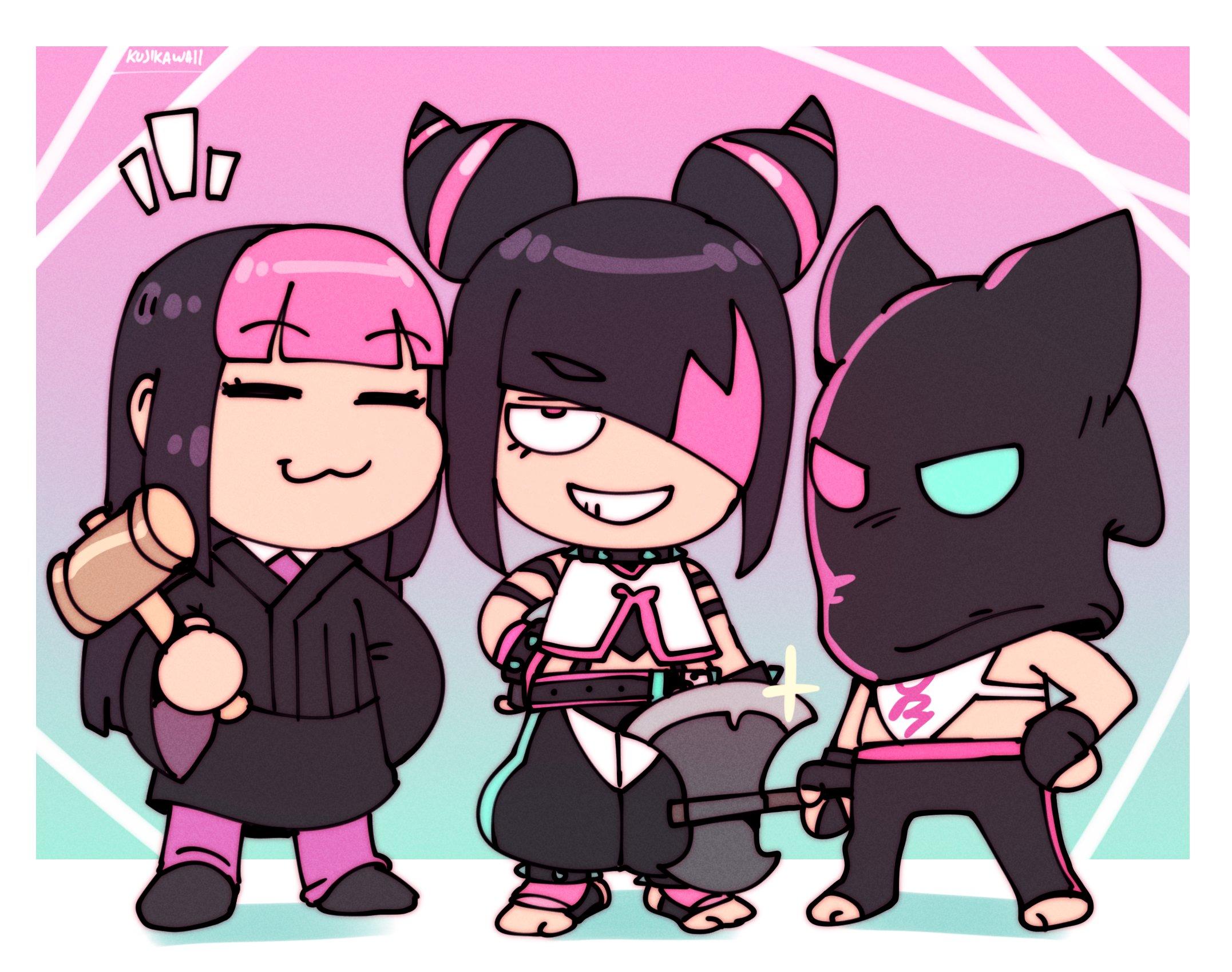 Judge, Juri, and Executioner | Street Fighter | Know Your Meme