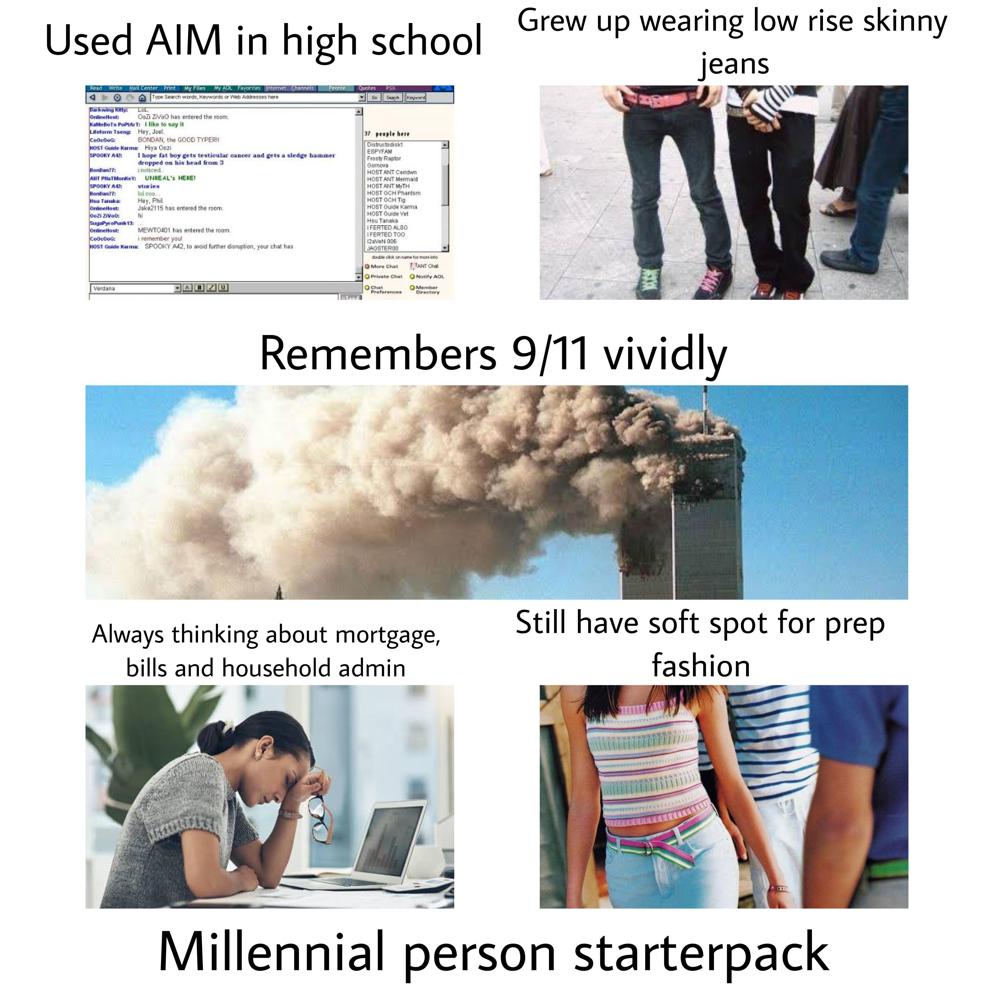 Millennial person starterpack | /r/starterpacks | Starter Packs | Know ...