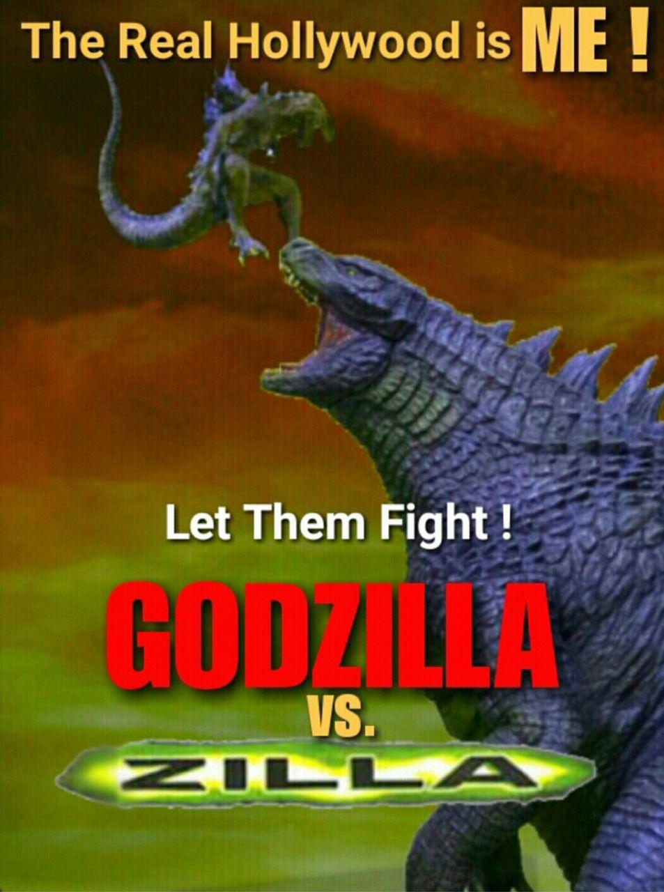 Godzilla vs Zilla poster | Godzilla | Know Your Meme