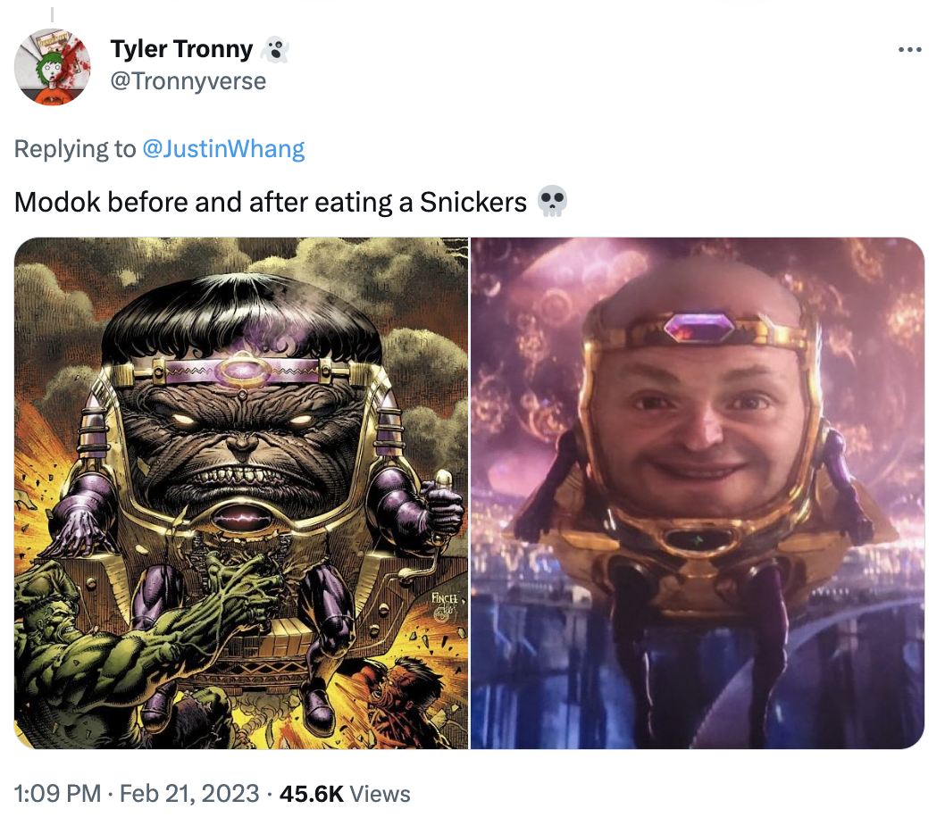 Modok (MCU) meme | MODOK (MCU) | Know Your Meme