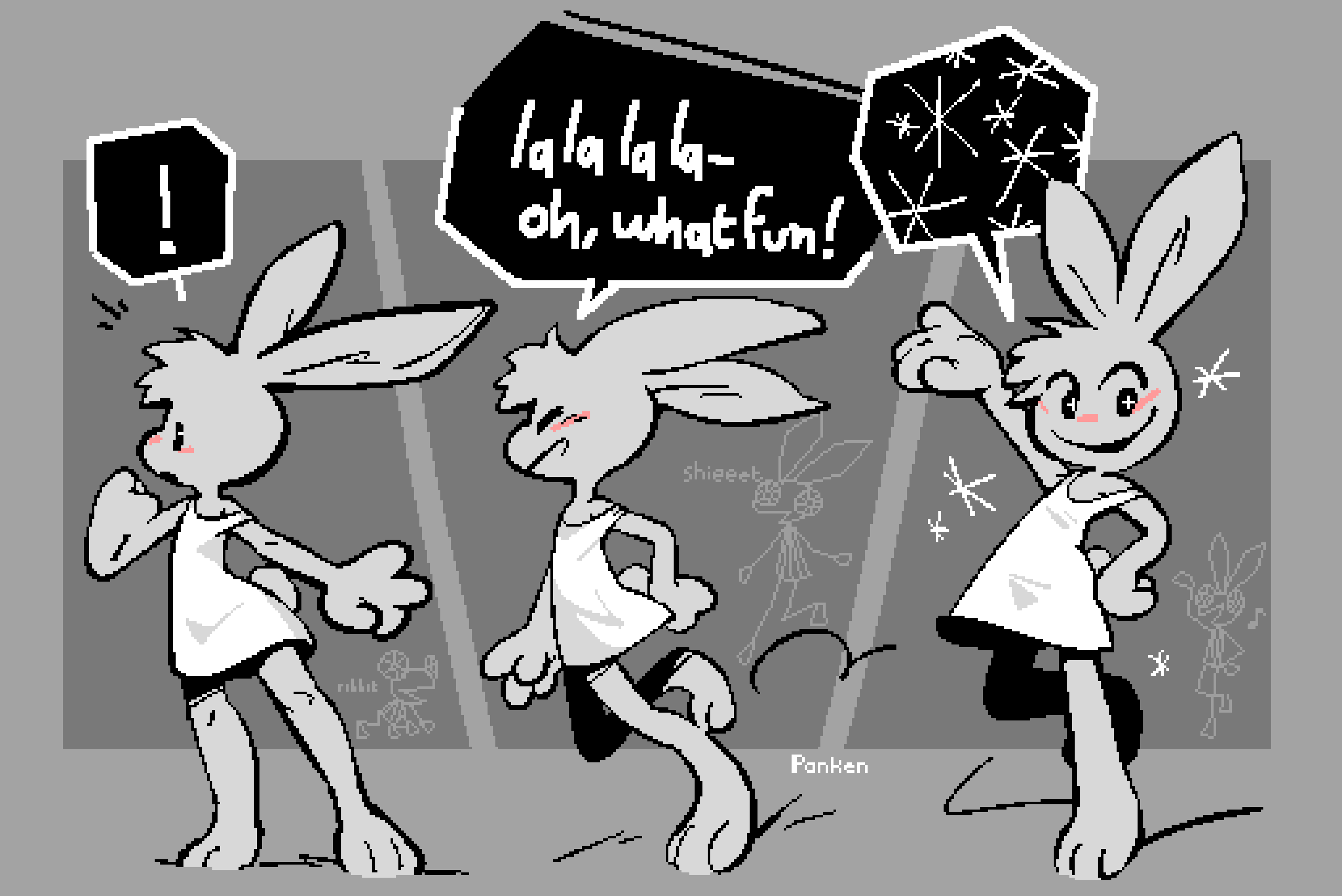 vibri! 💗 | Vib-Ribbon | Know Your Meme