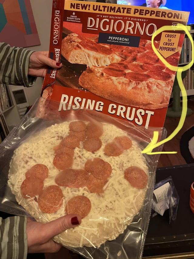 crust to crust | Expectation vs. Reality | Know Your Meme