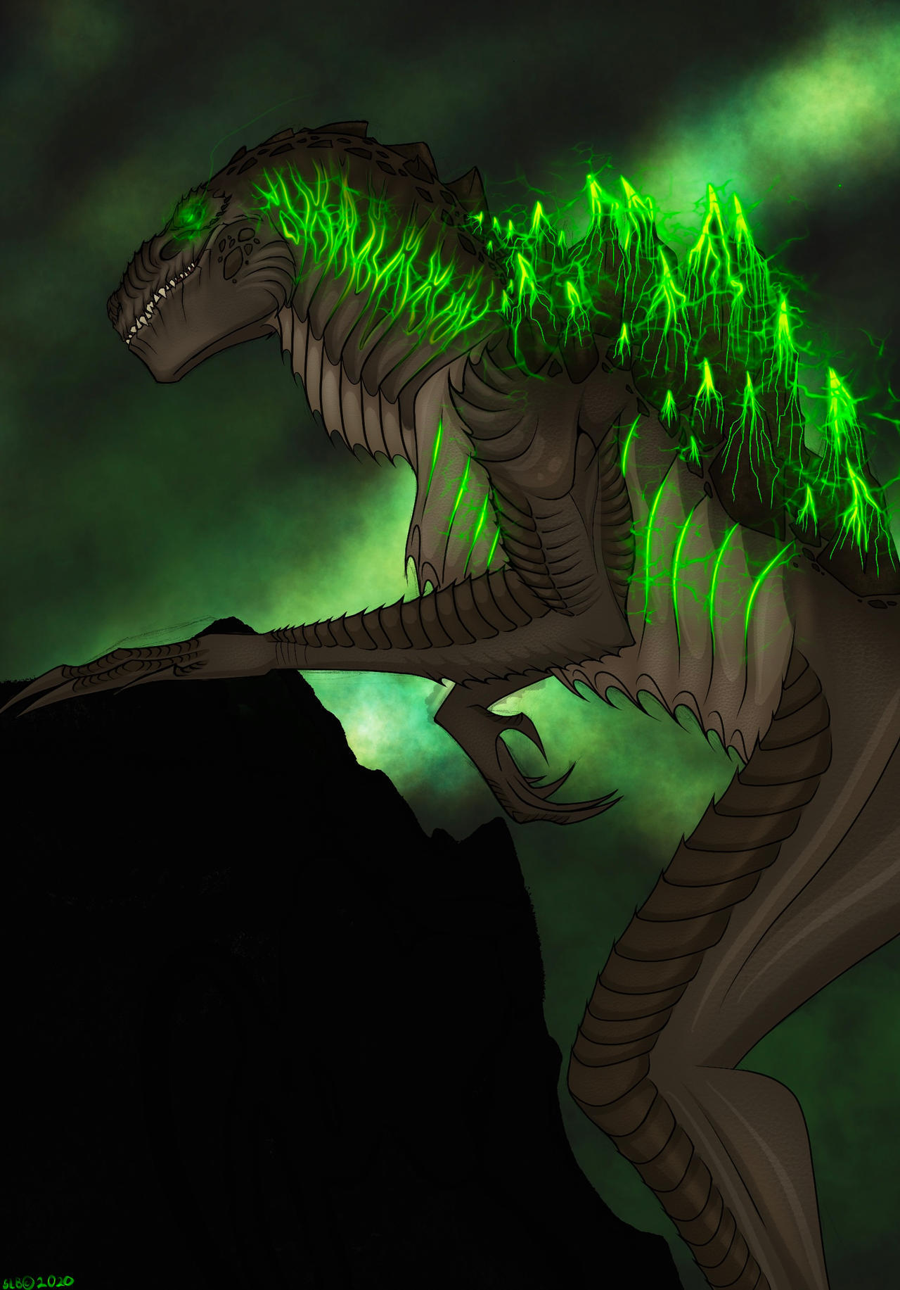 Zilla glow | Godzilla | Know Your Meme