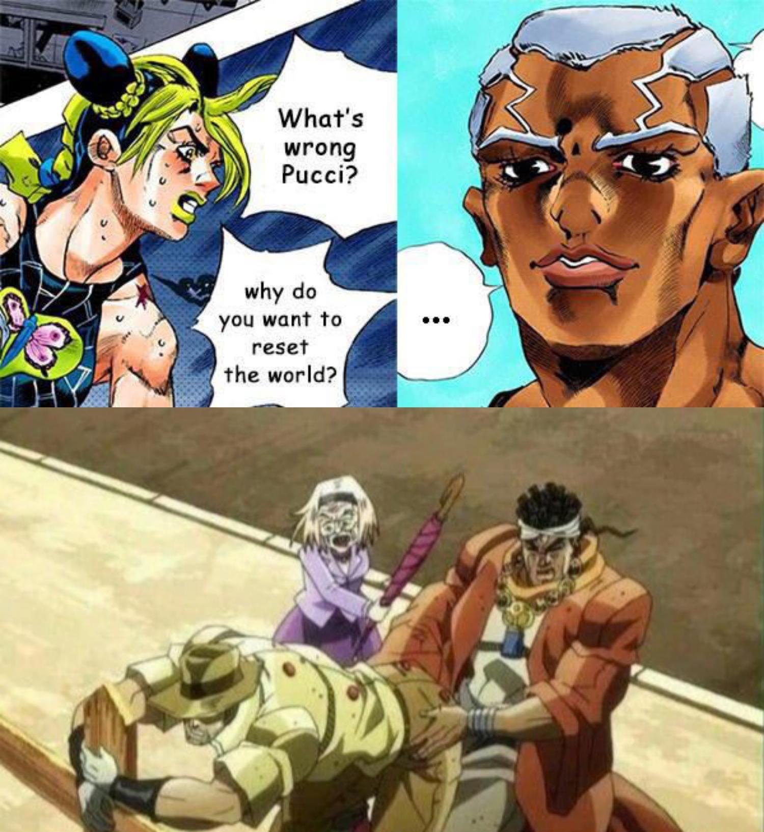 At the same time, Josuke was suffering from a serious illness. | /r/ShitPostCrusaders/ | JoJo's ...