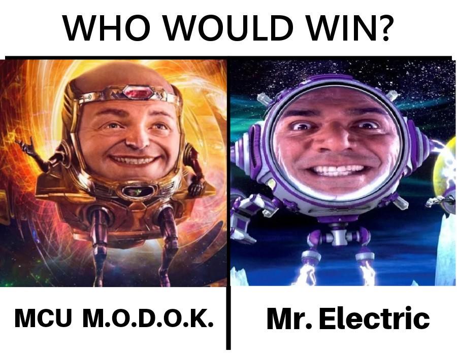 my money's on mr. electric | Know Your Meme