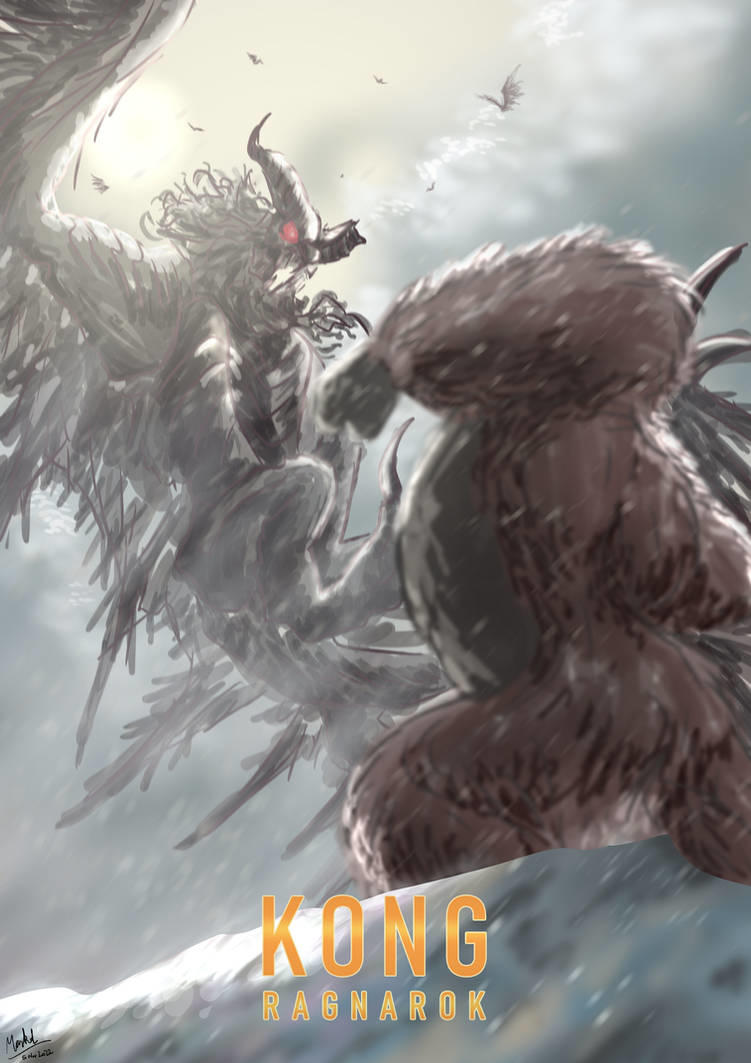 Kong vs Camazotz | Godzilla | Know Your Meme