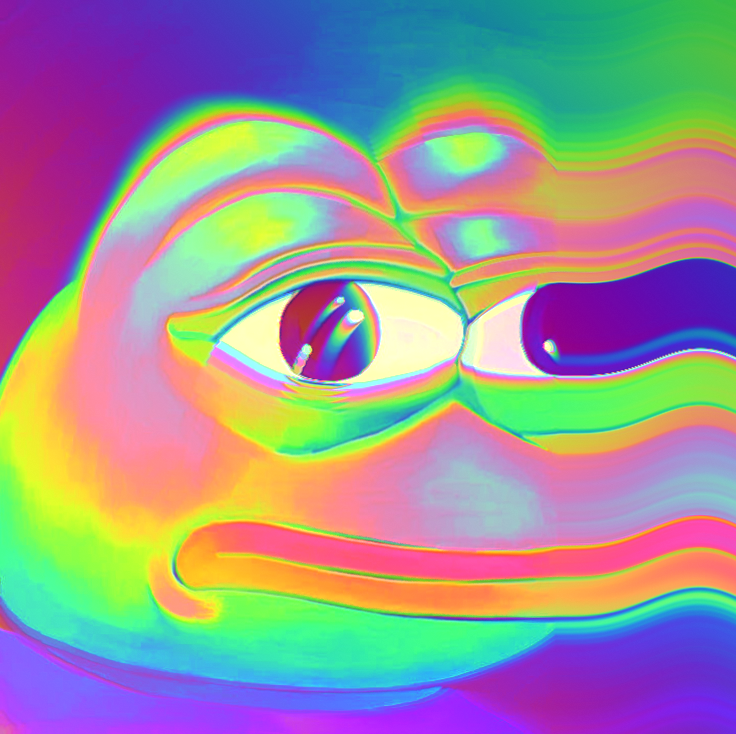 Pepe acid melt | Pepe the Frog | Know Your Meme