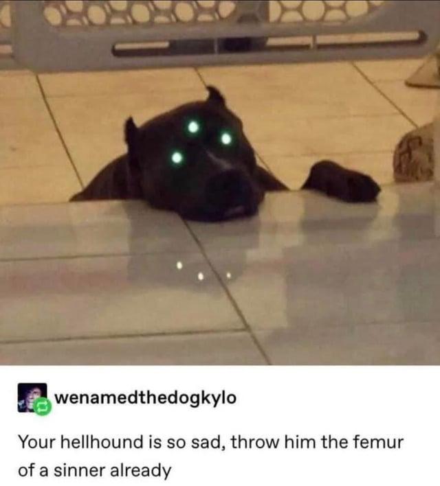 The Very Hungry Hellhound | Boss Fight | Know Your Meme