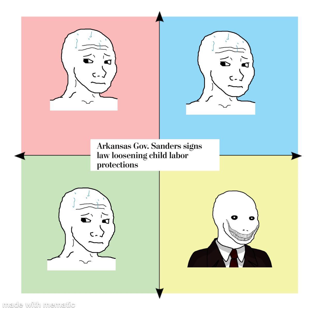 The children yearn for the mines | /r/PoliticalCompassMemes | The ...