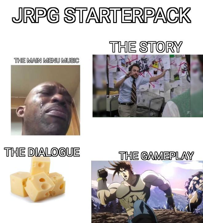 JRPG starterpack | /r/starterpacks | Starter Packs | Know Your Meme