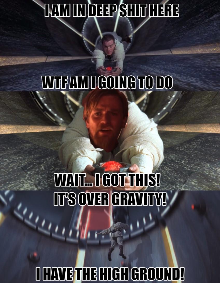 These aren't the laws of physics you're looking for | /r/PrequelMemes ...