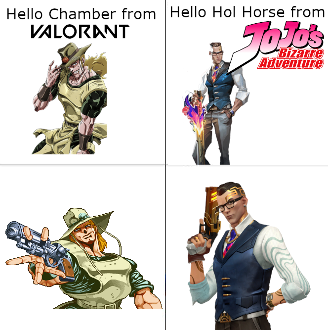 Chamber Hol Horse | /r/ShitPostCrusaders/ | JoJo's Bizarre Adventure ...