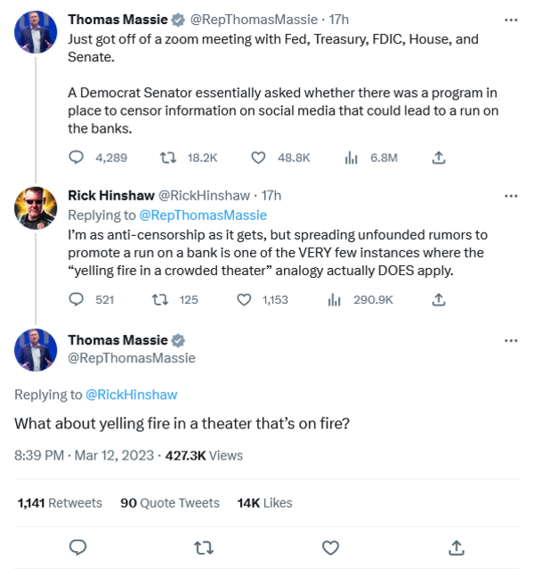 On censorship and shouting "fire" in a crowded theater | Silicon Valley ...