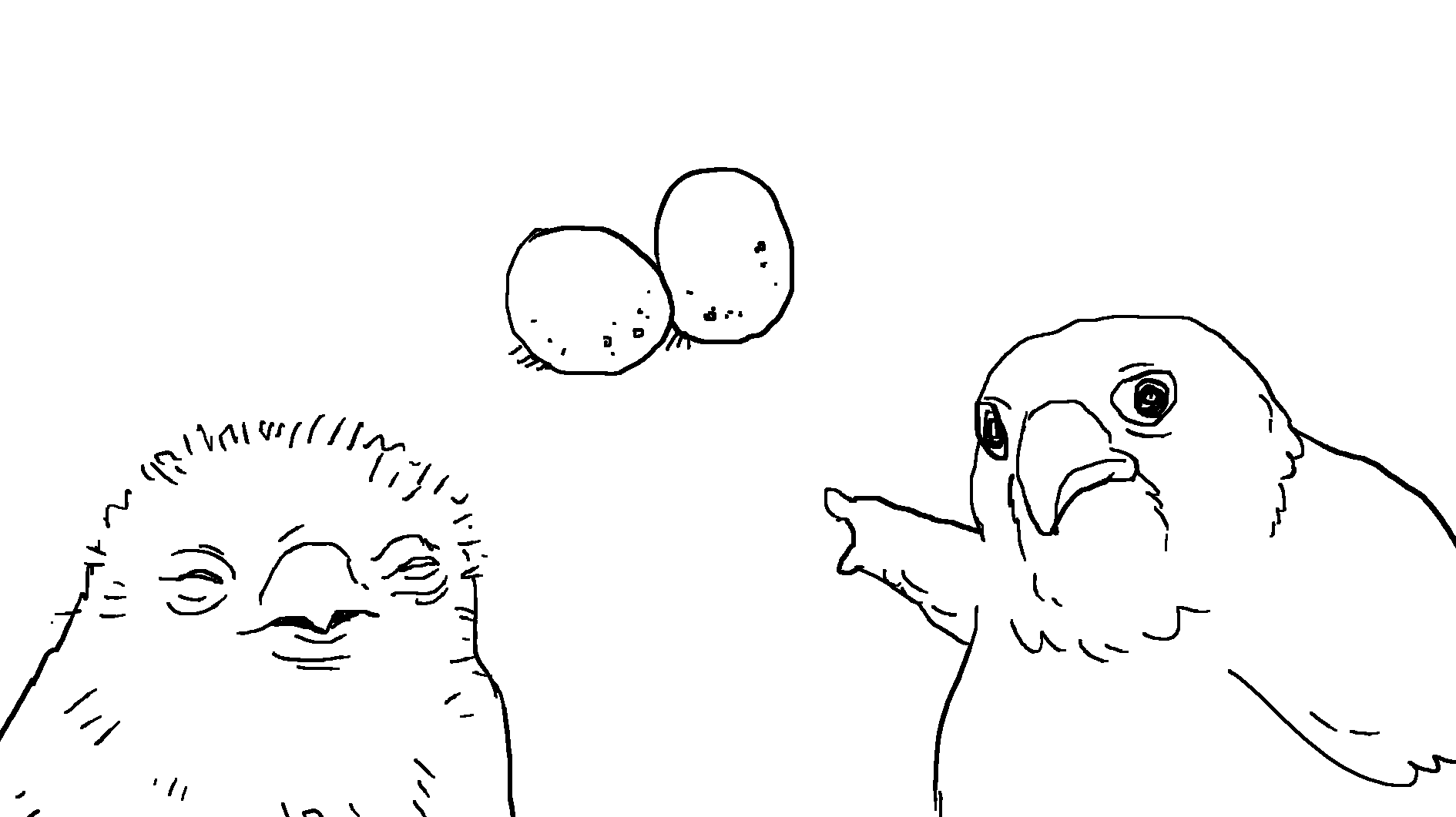 FALCON, POINT! | Two Soyjaks Pointing | Know Your Meme
