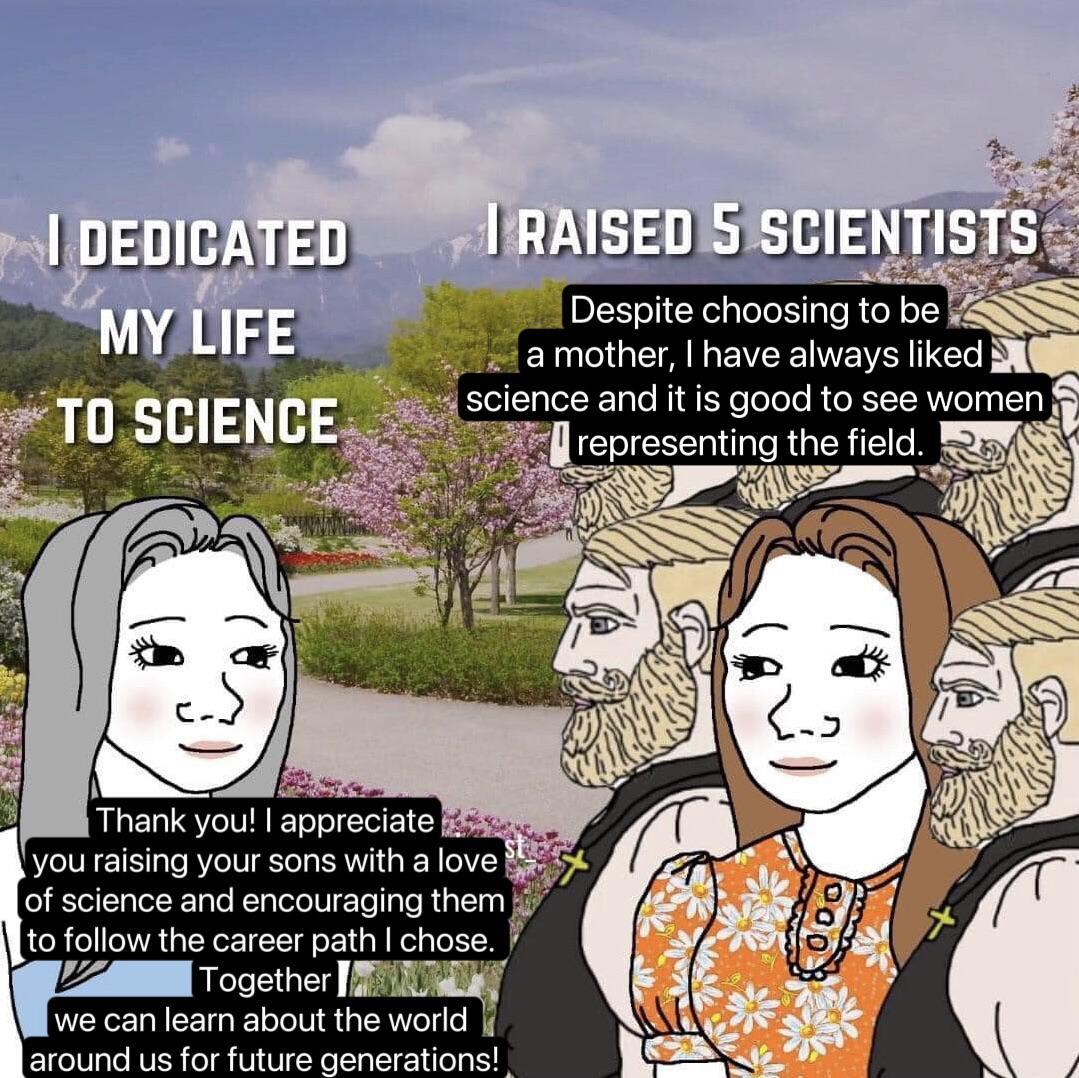 I took a stupid woman-bashing meme and made it better