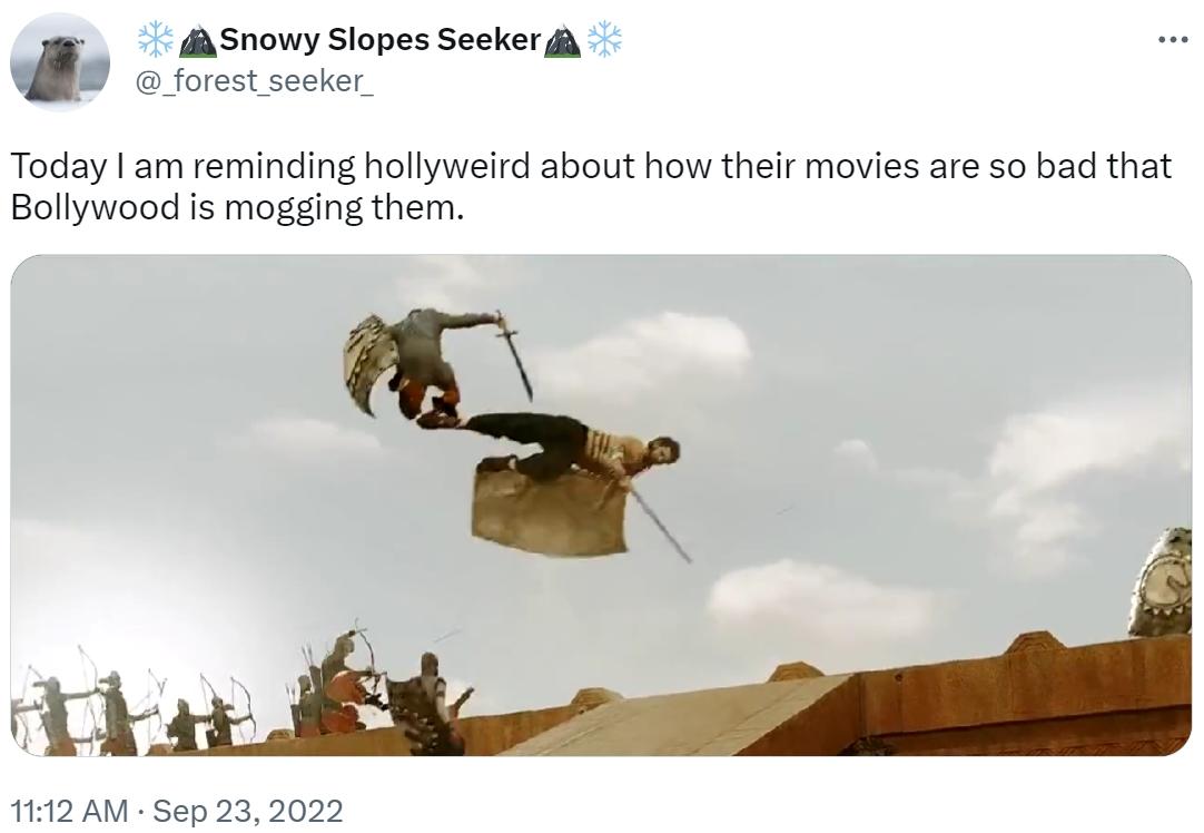 Today I am reminding hollyweird about how their movies are so bad that ...