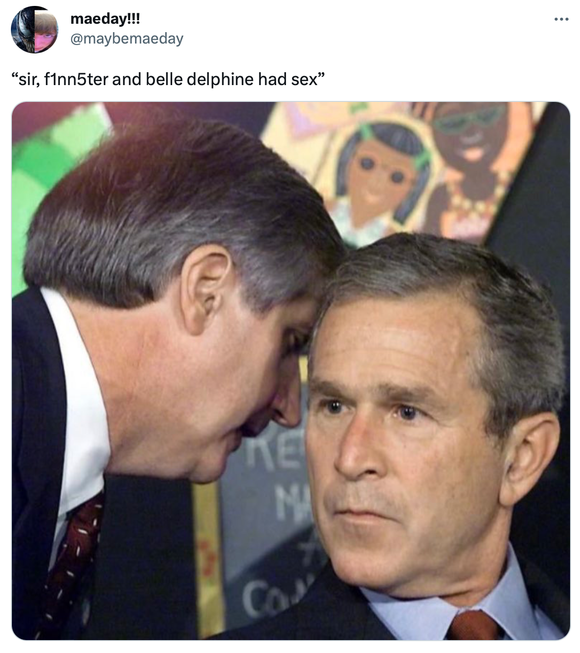 Bush | Finn and Belle Delphine Collaboration | Know Your Meme