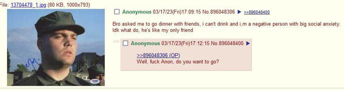 Confident anon tries to help anxious anon | /r/Greentext | Greentext ...