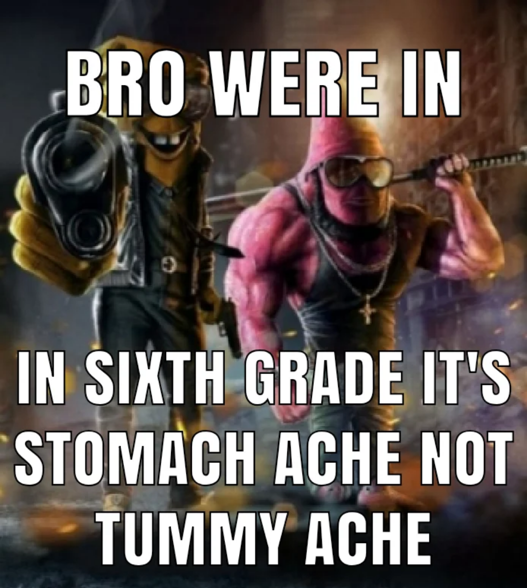 Stummy ache | /r/okbuddyretard | OkBuddyRetard | Know Your Meme