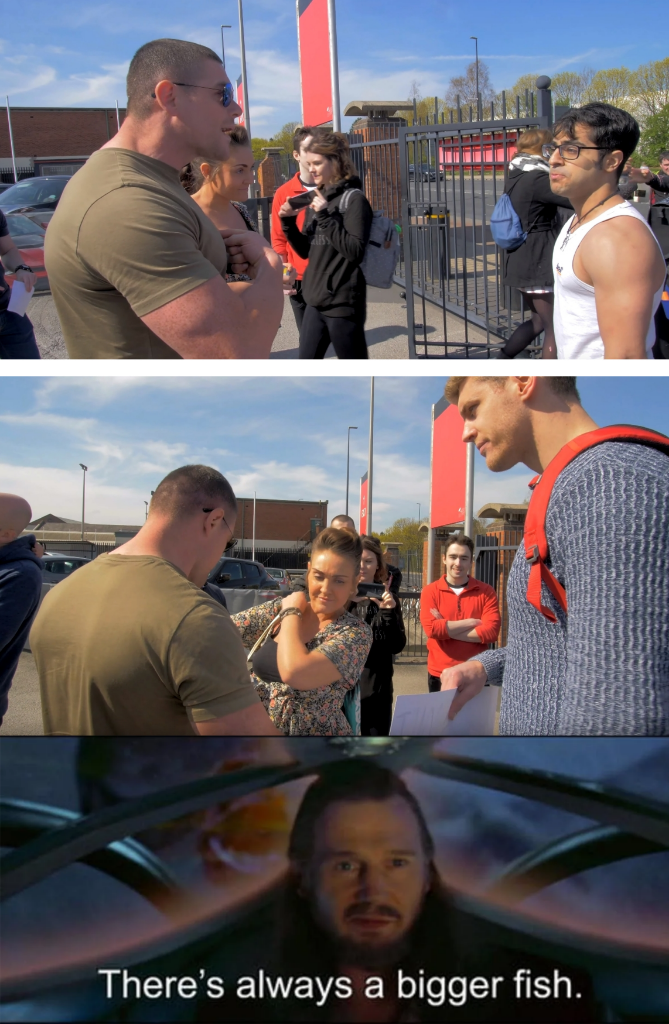 Mogged. | Mogging | Know Your Meme