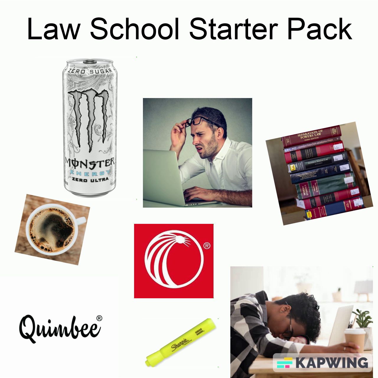 Law School Starter Pack | /r/starterpacks | Starter Packs | Know Your Meme