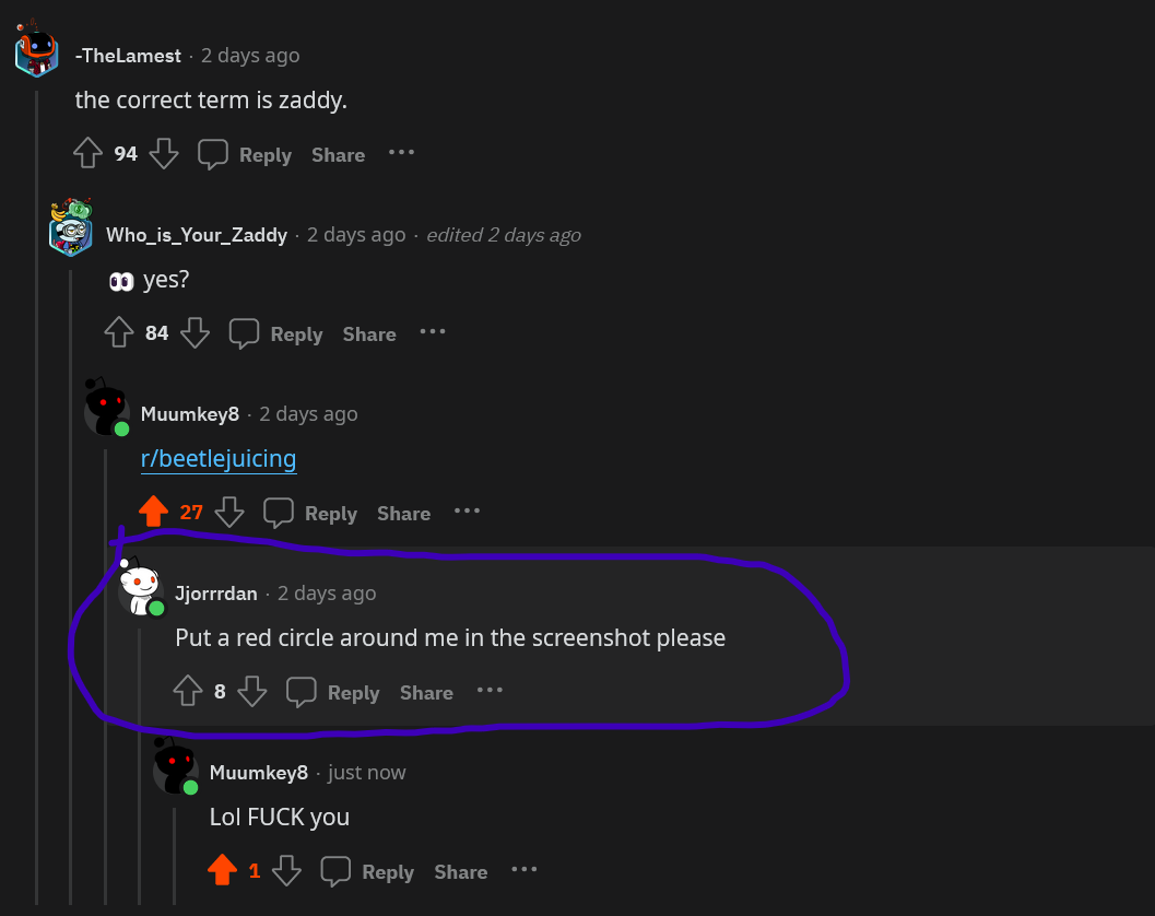 A blue circle | /r/beetlejuicing/ | Beetlejuicing | Know Your Meme