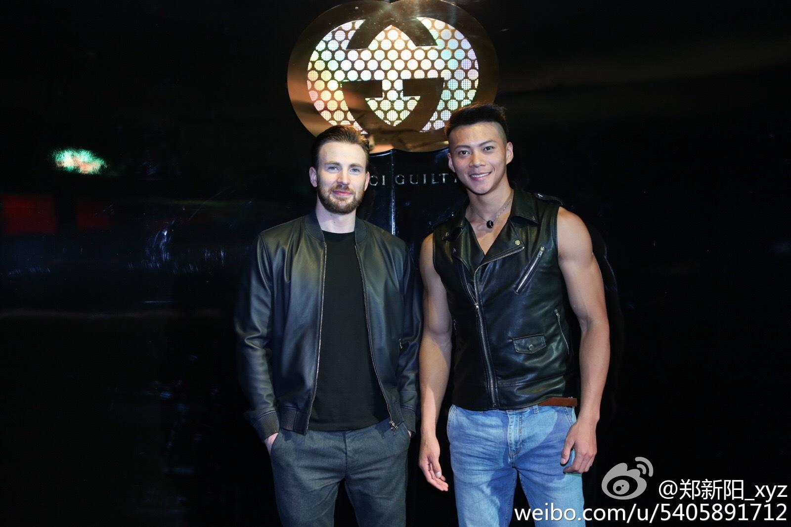 Chris Evans getting mogged ONCE AGAIN by some random Chinese guy ...