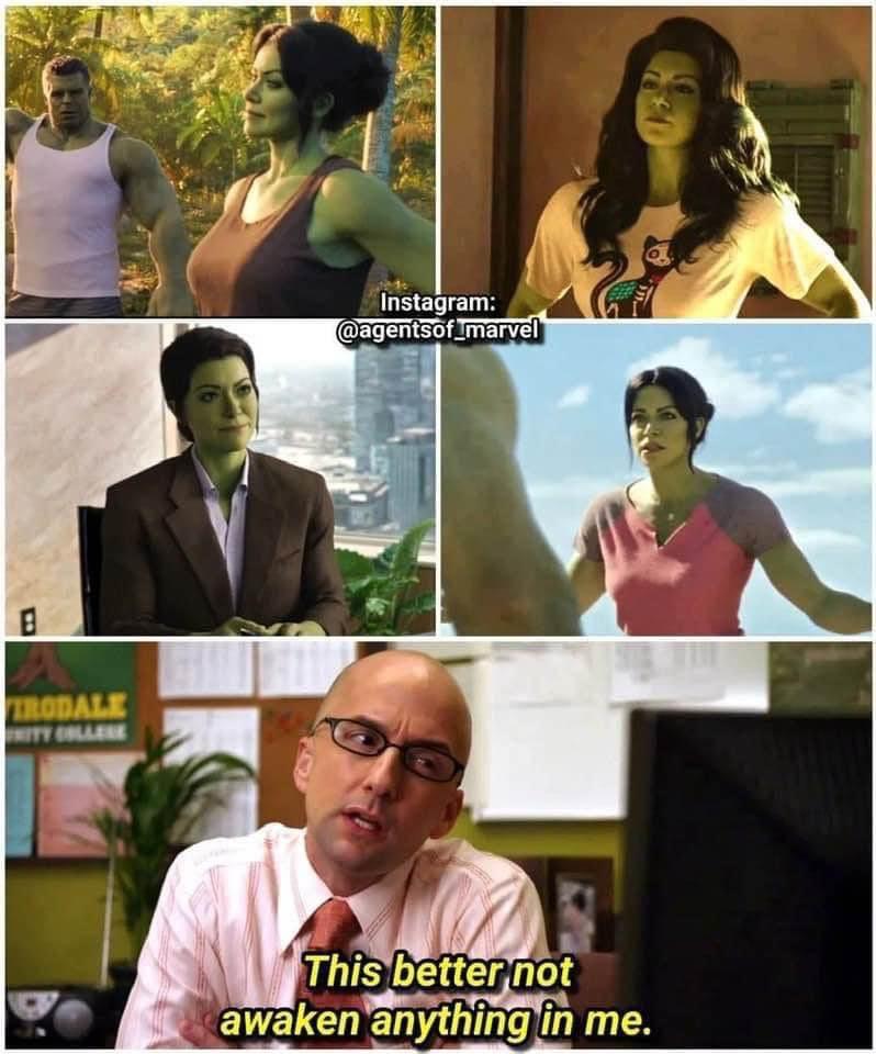 she-hulk awakened something in me | This Better Not Awaken Anything In ...