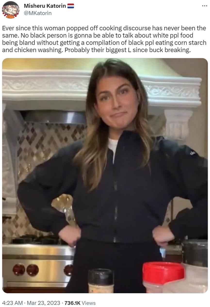 Probably their biggest L since buck breaking | Zoe Barrie's Cooking ...