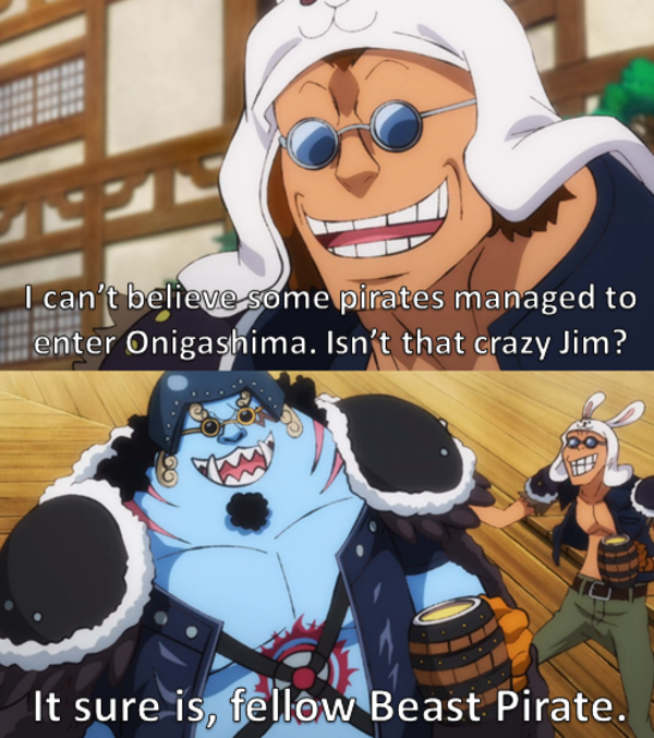 Beast Pirate Jim | One Piece | Know Your Meme