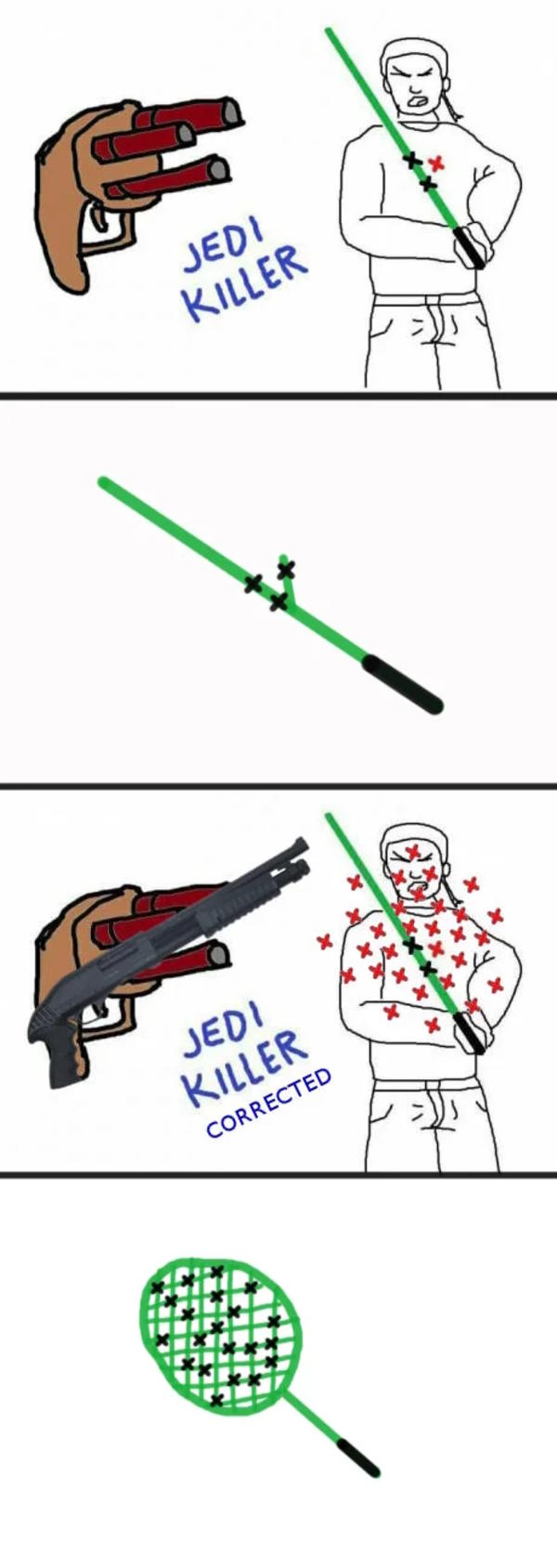 Jedi Killer Proof | Jedi Killer | Know Your Meme