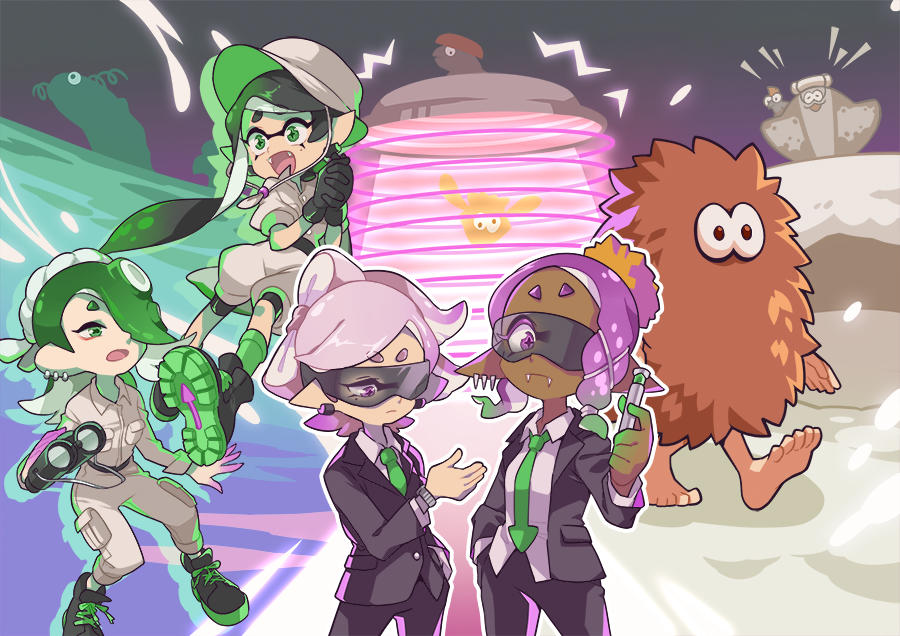 Cryptids Splatfest by gomigomipomi | Splatoon 3 | Know Your Meme
