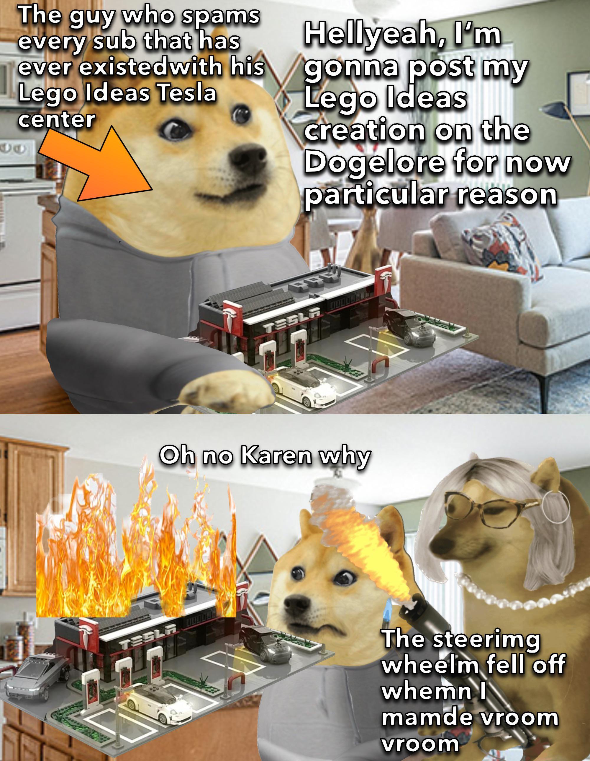 Le post about a recent post has arrived | /r/dogelore | Ironic Doge ...