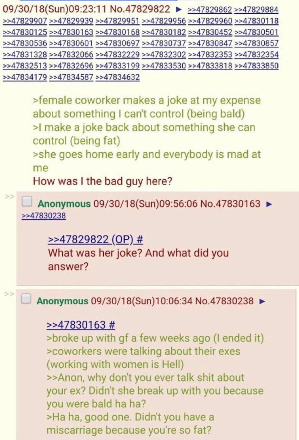 Anon tells a bad joke | /r/Greentext | Greentext Stories | Know Your Meme