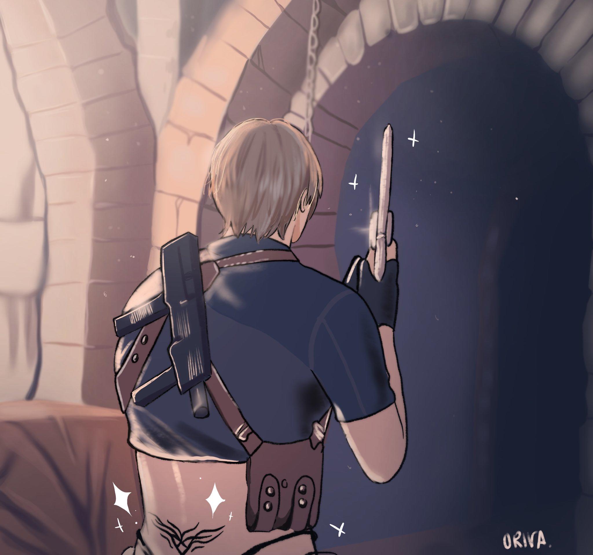 Leon Kennedy Tramp Stamp by @oreebaa | Leon Kennedy's Tramp Stamp ...