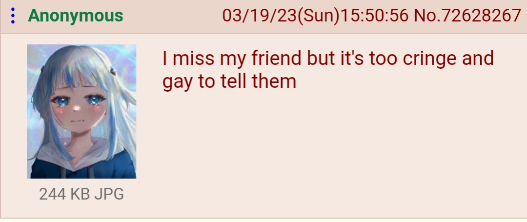 "too cringe & gay" | /r/Greentext | Greentext Stories | Know Your Meme