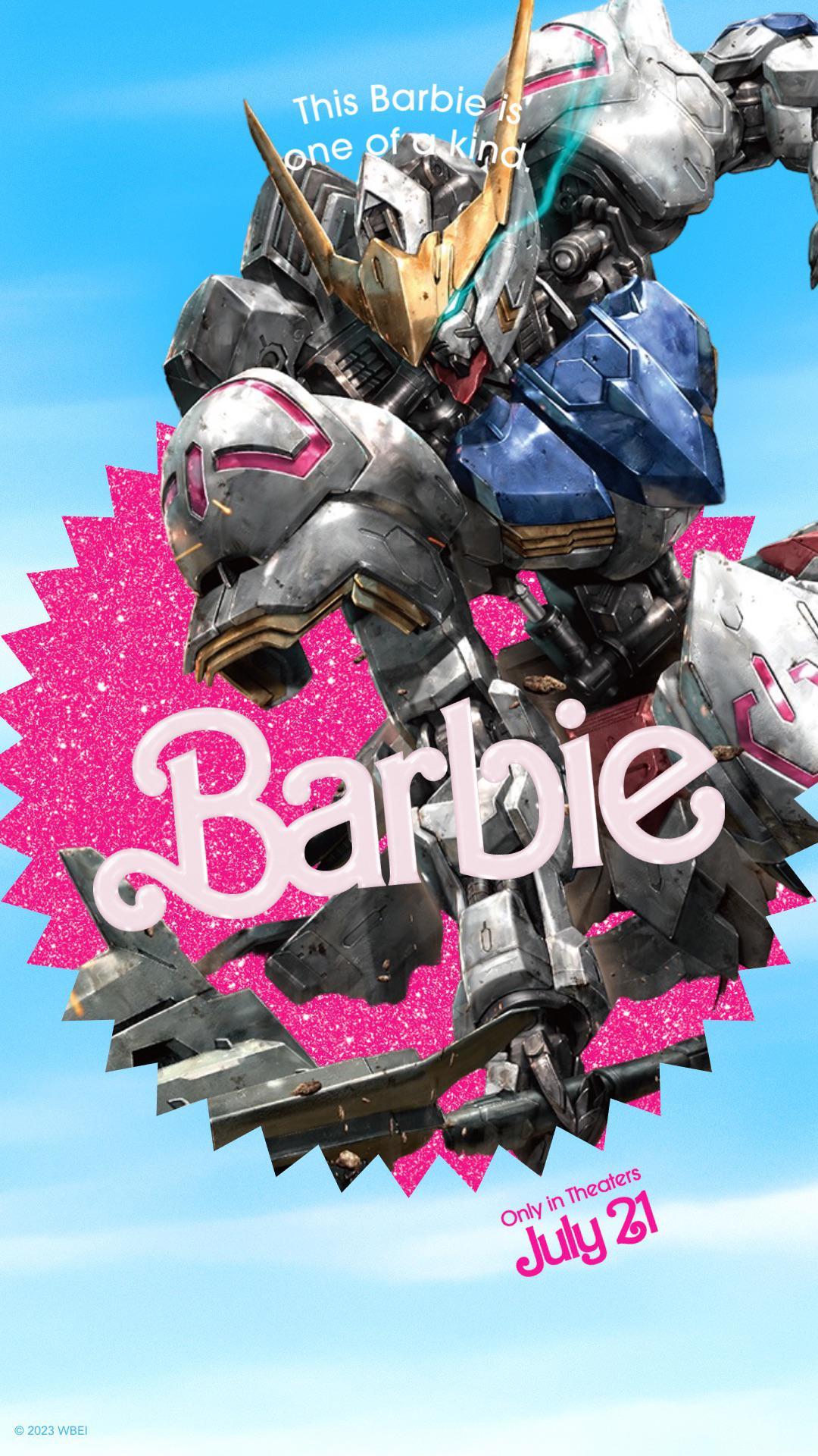 ASW-G-08 Gundam Barbie | Barbie Movie Poster Memes | Know Your Meme