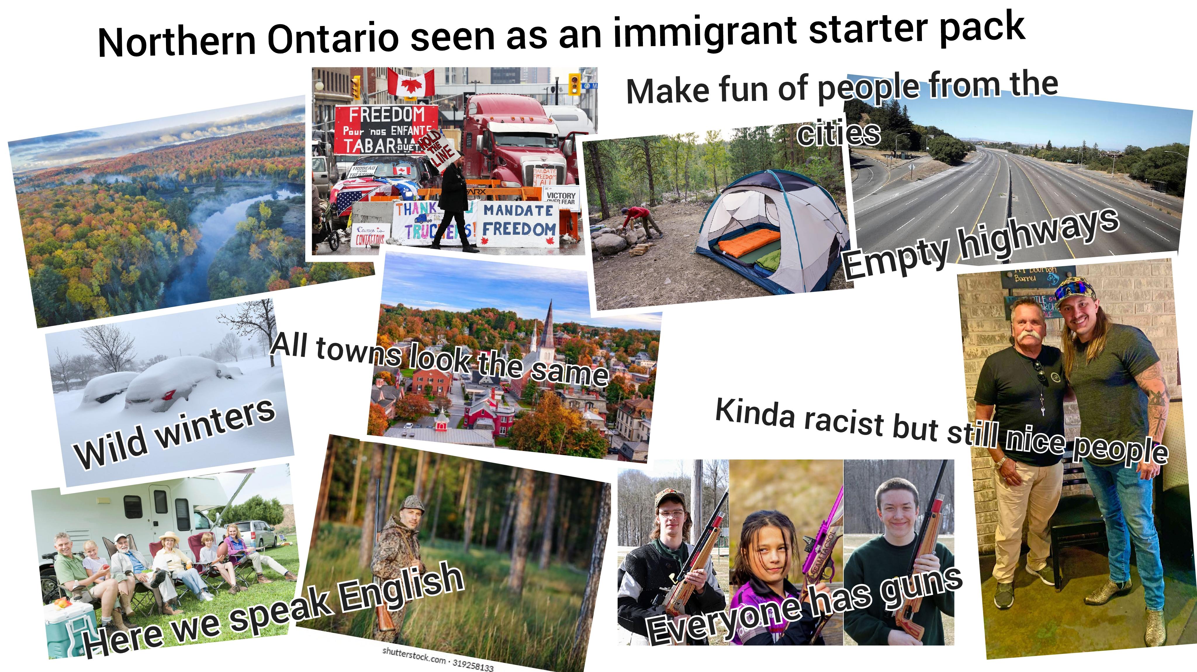 Northern Ontario seen as an immigrant starter pack | /r/starterpacks ...